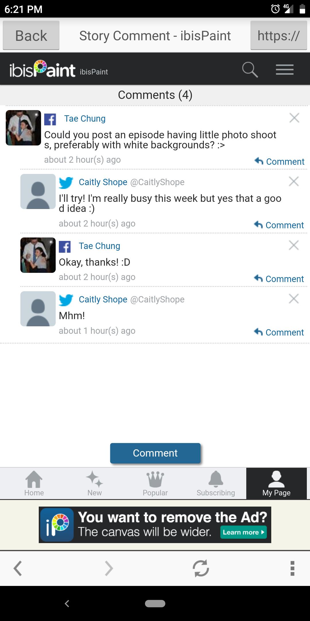 Drama school 1 Episode 3 PhotoShoot! - ibisPaint