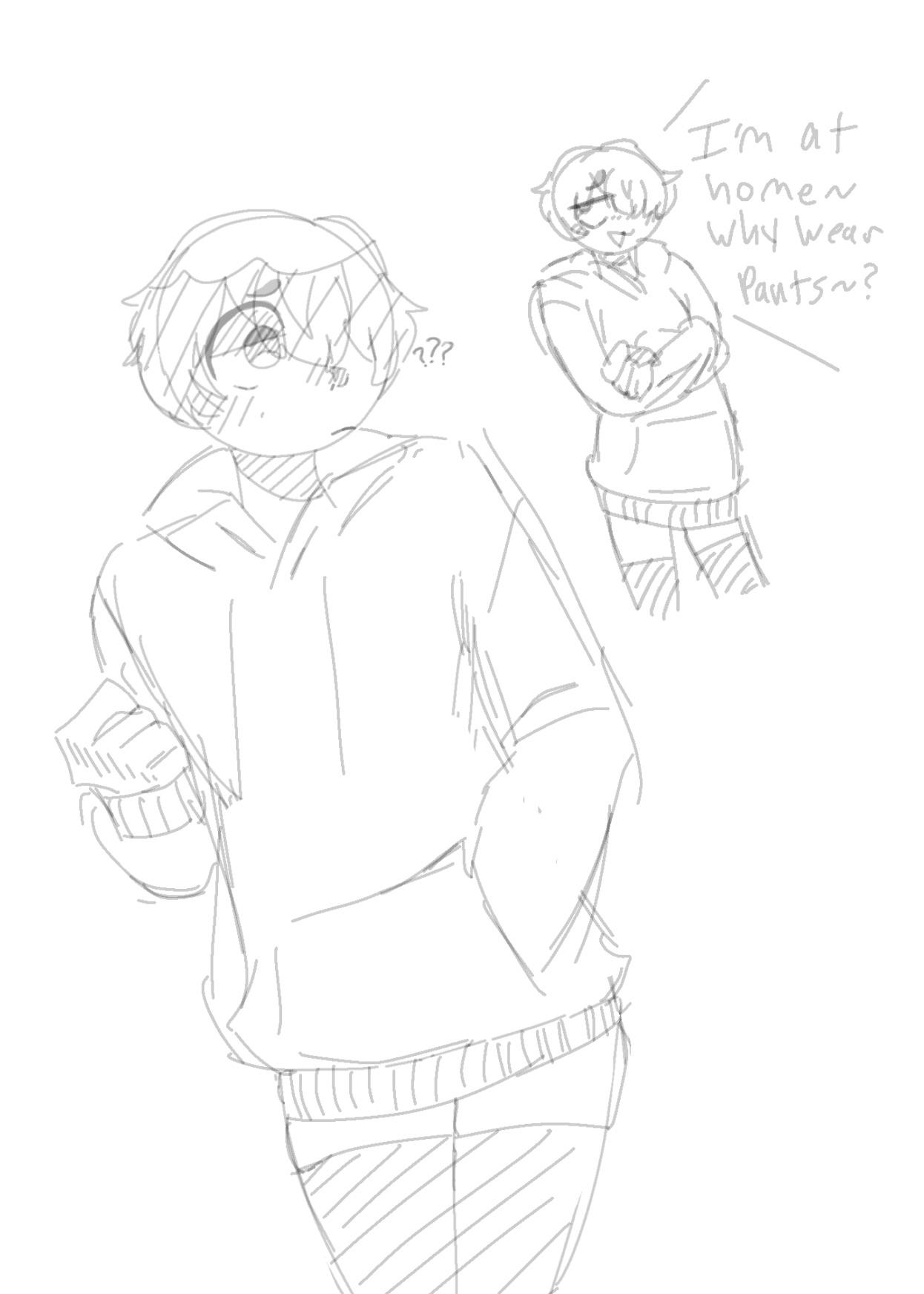 Sketches 1 Ryo (and me) - ibisPaint