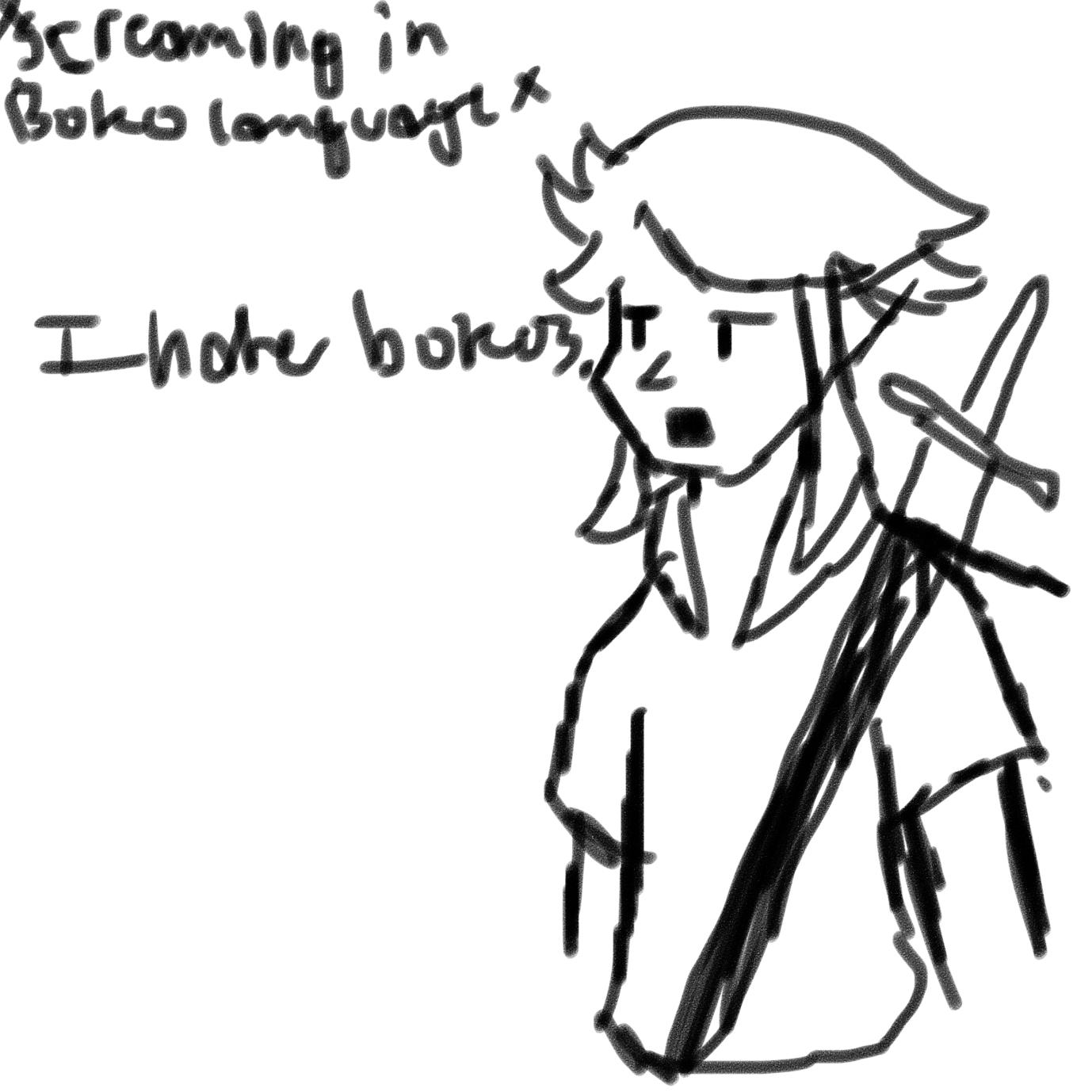 Tales of the hero Part 2 Bokoblin problems - ibisPaint