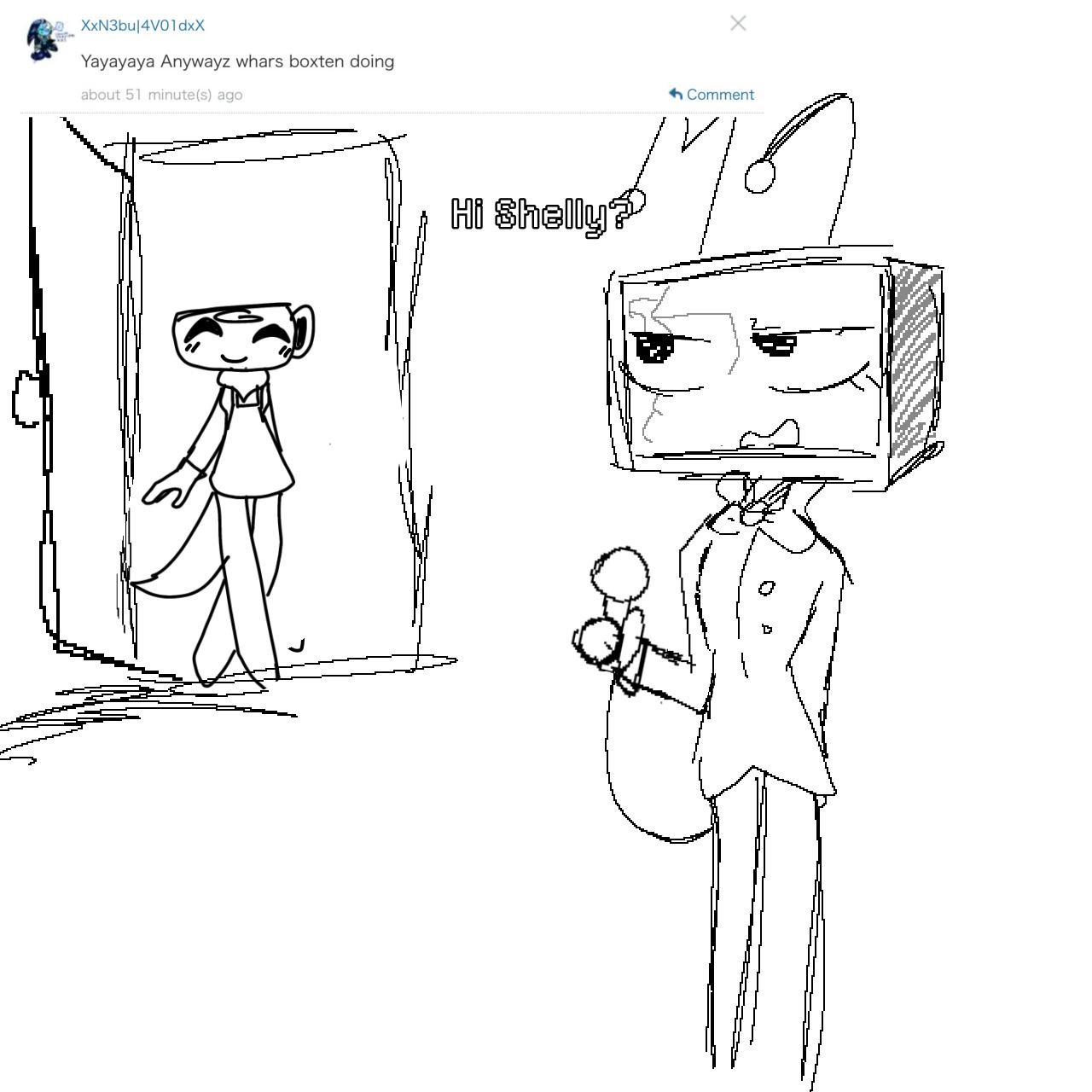 Shelly’s World 8 Fossils found Shelly is a simp guys - ibisPaint