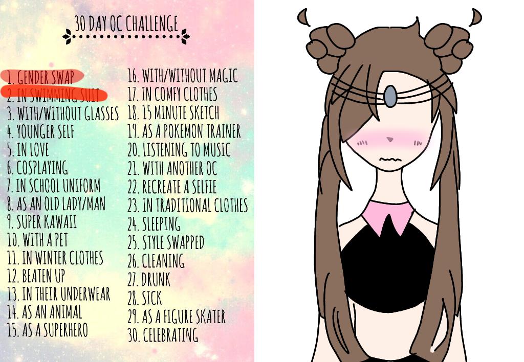 PIAM 《 Problem/Episode 72》 Oc Challenge day 1 & 3 - ibisPaint