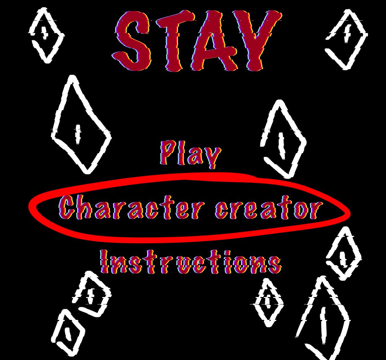 STAY: An interactive comic 2:00 Character creator pt.1 - ibisPaint