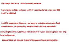 IBIS PAINT X DRAMAS!!!! Drama 1 - !!Intro!! - ibisPaint