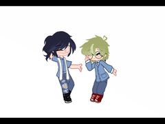 A random gay/bI comic ⁠•⁠‿⁠• - ibisPaint