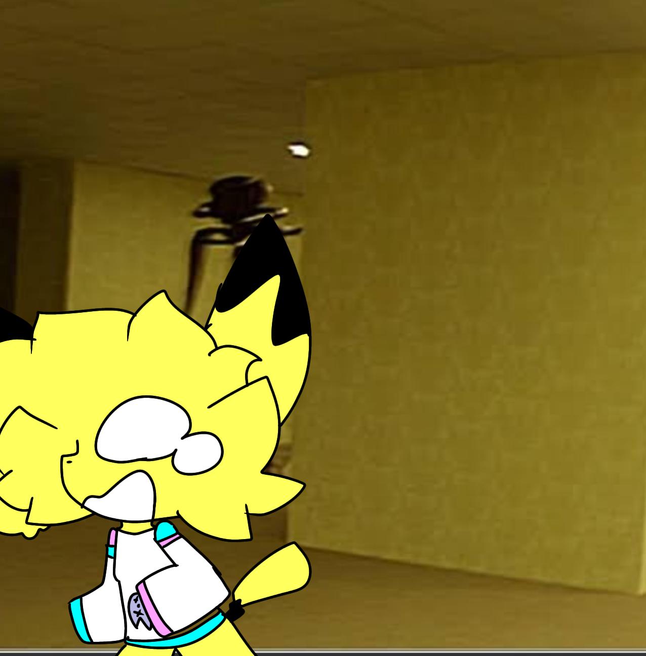 Pika en los backrooms ¿Episodio4 Noooo - ibisPaint