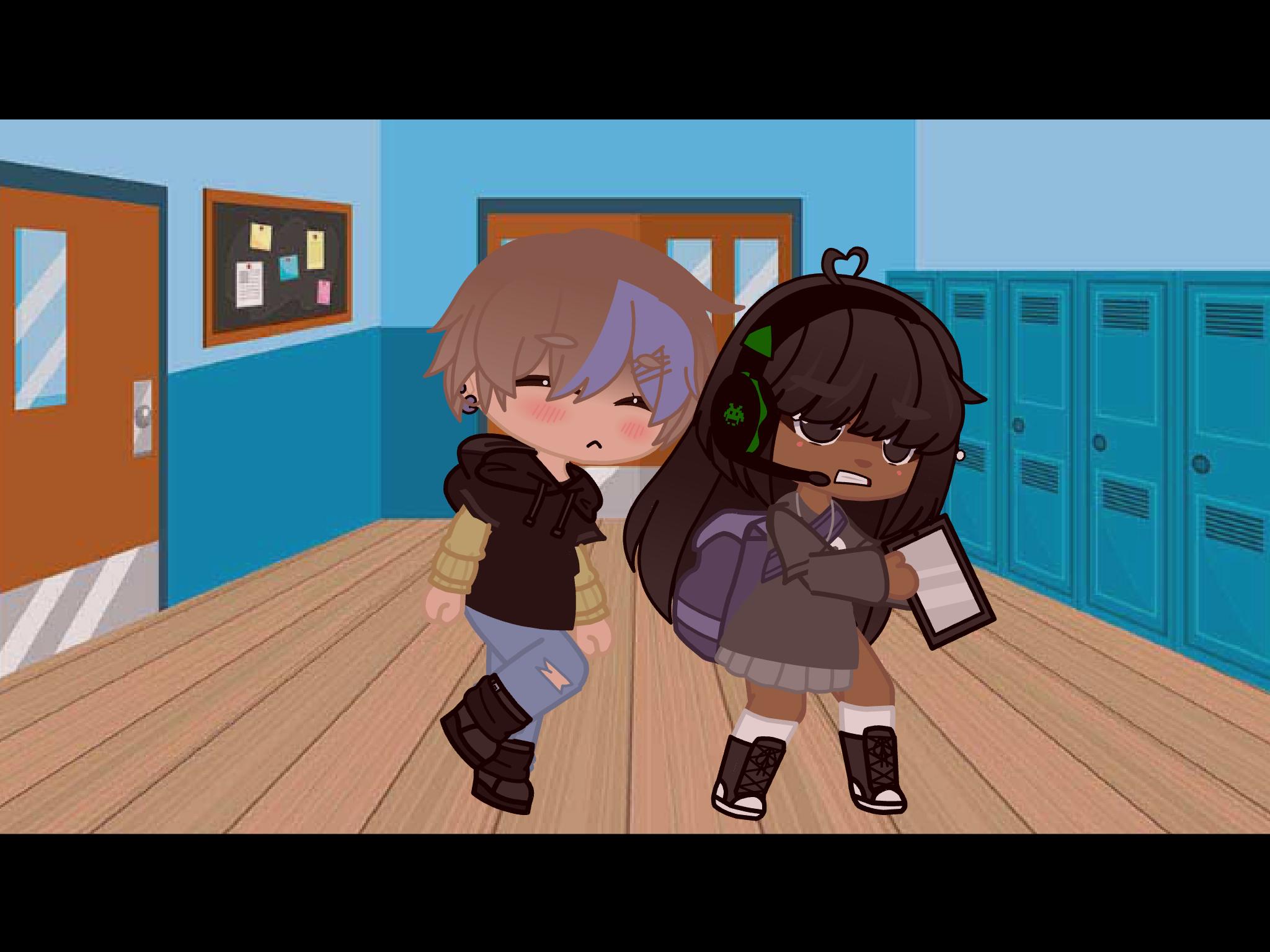 The school at (0,0) Part 11 “WEIRDO!” - ibisPaint