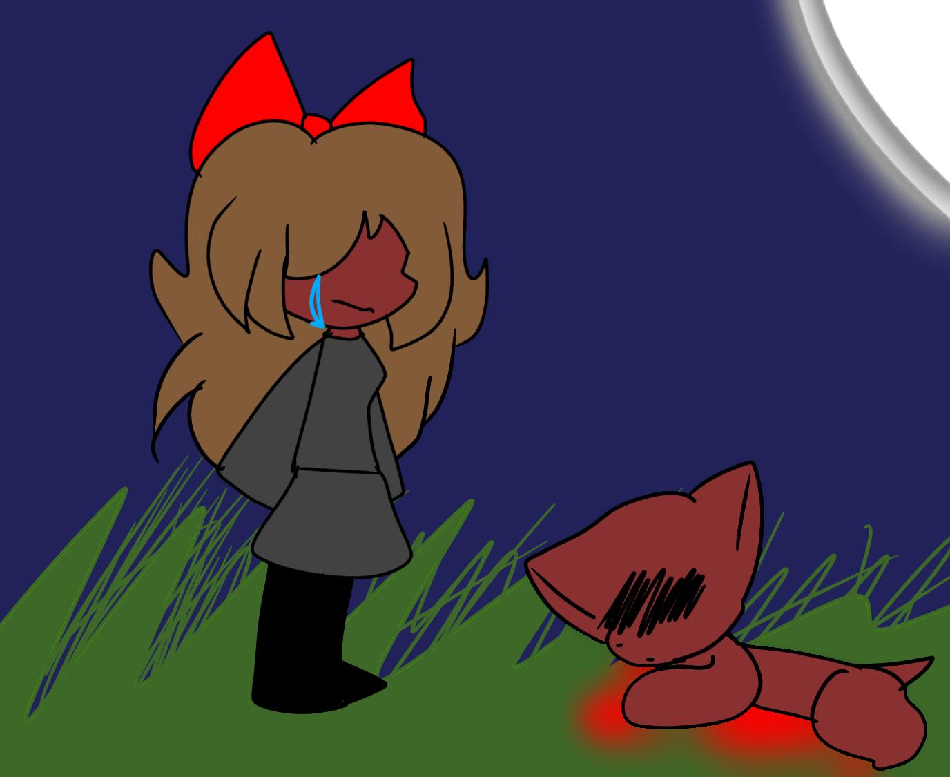 La asesina roba pieles sangre5 Por fin - ibisPaint
