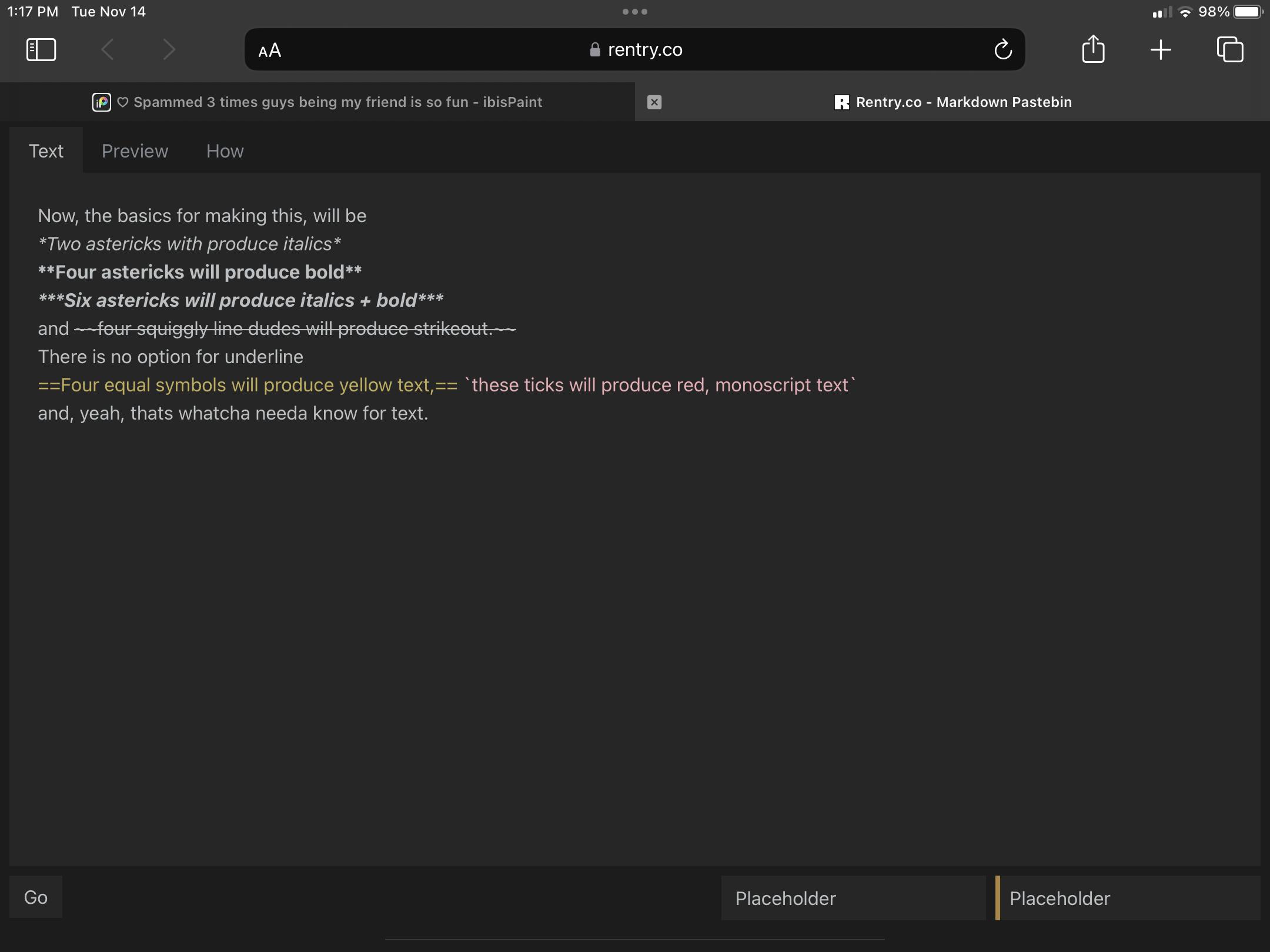 Spammed 9 times Bad Rentry 101 - ibisPaint