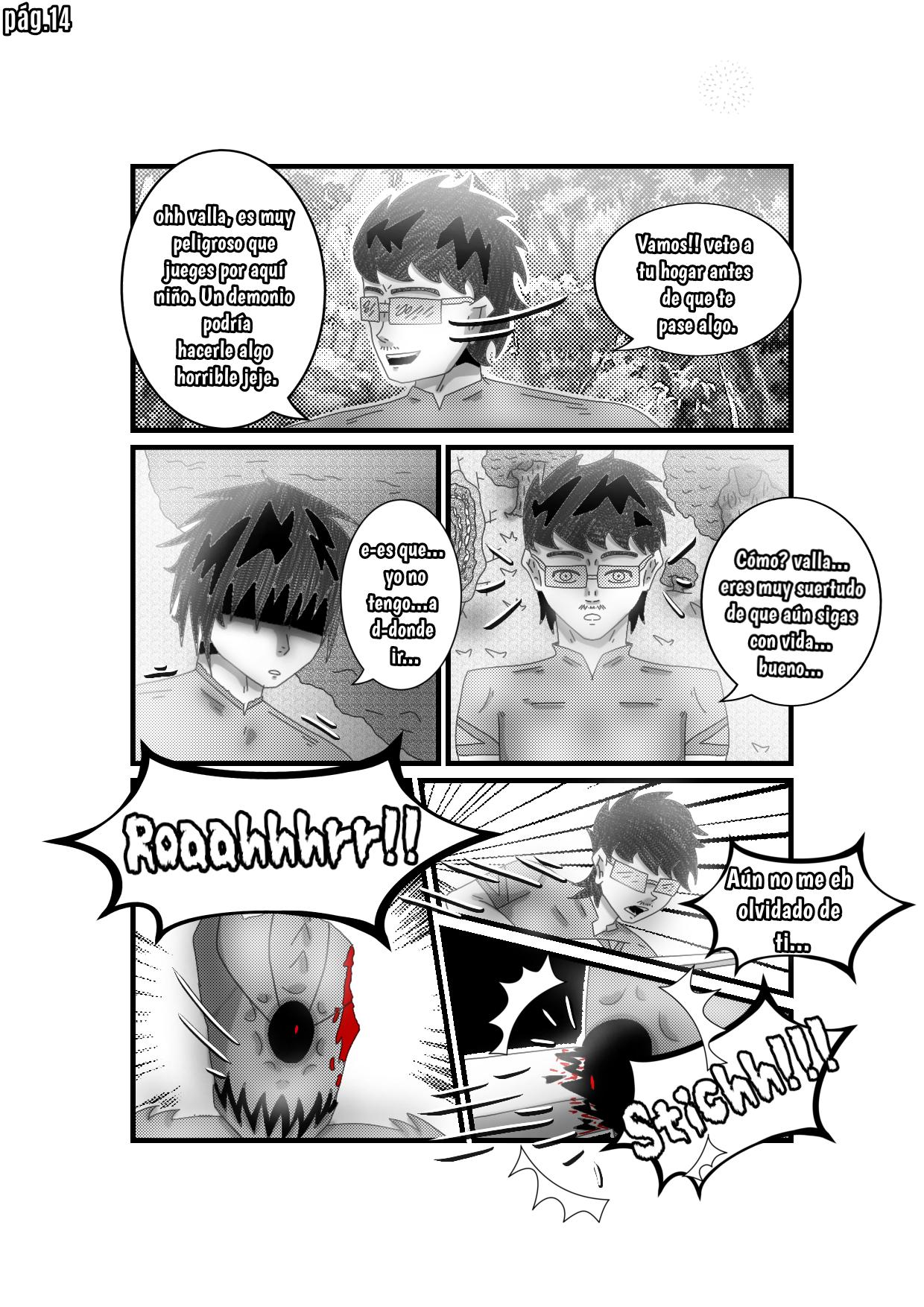 Travesía Infernal Cap.12 Aquel Horrible Hogar - ibisPaint