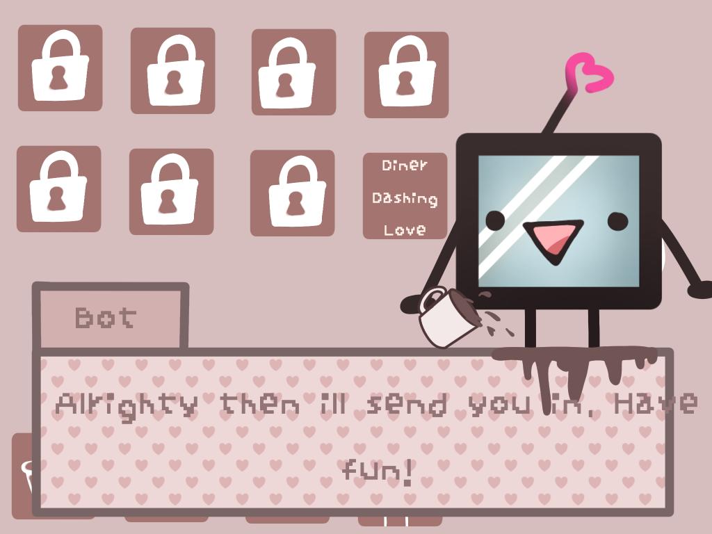 Diner Dashing Love data save 4 Into the game - ibisPaint