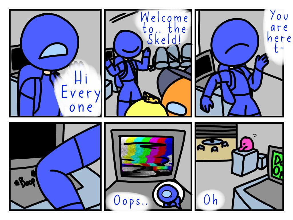Among sUs Comic Amogus 3 Welcome - ibisPaint
