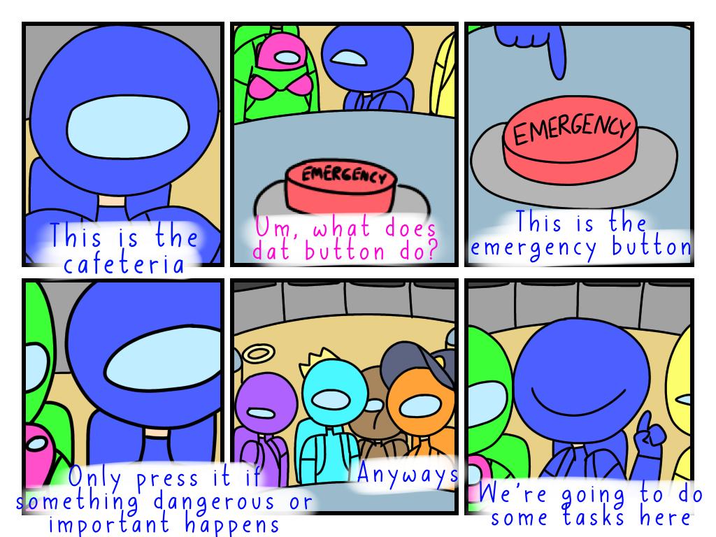 Among sUs Comic Amogus 3 Welcome - ibisPaint