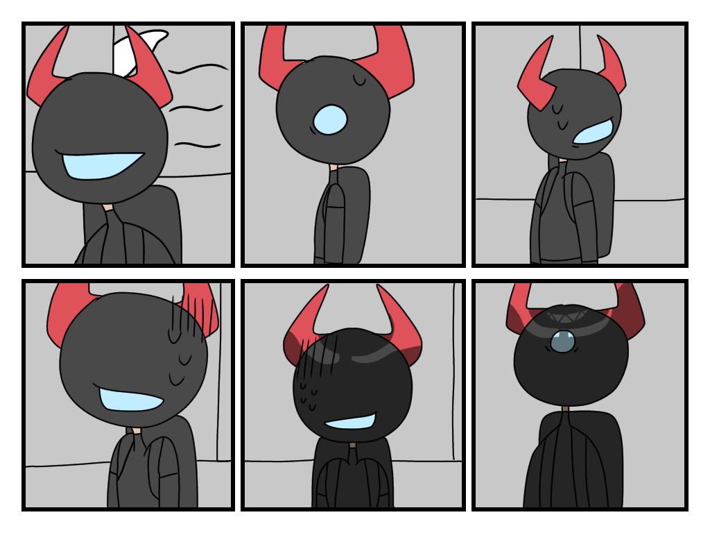 Among sUs Comic Amogus 7 Black’s death - ibisPaint
