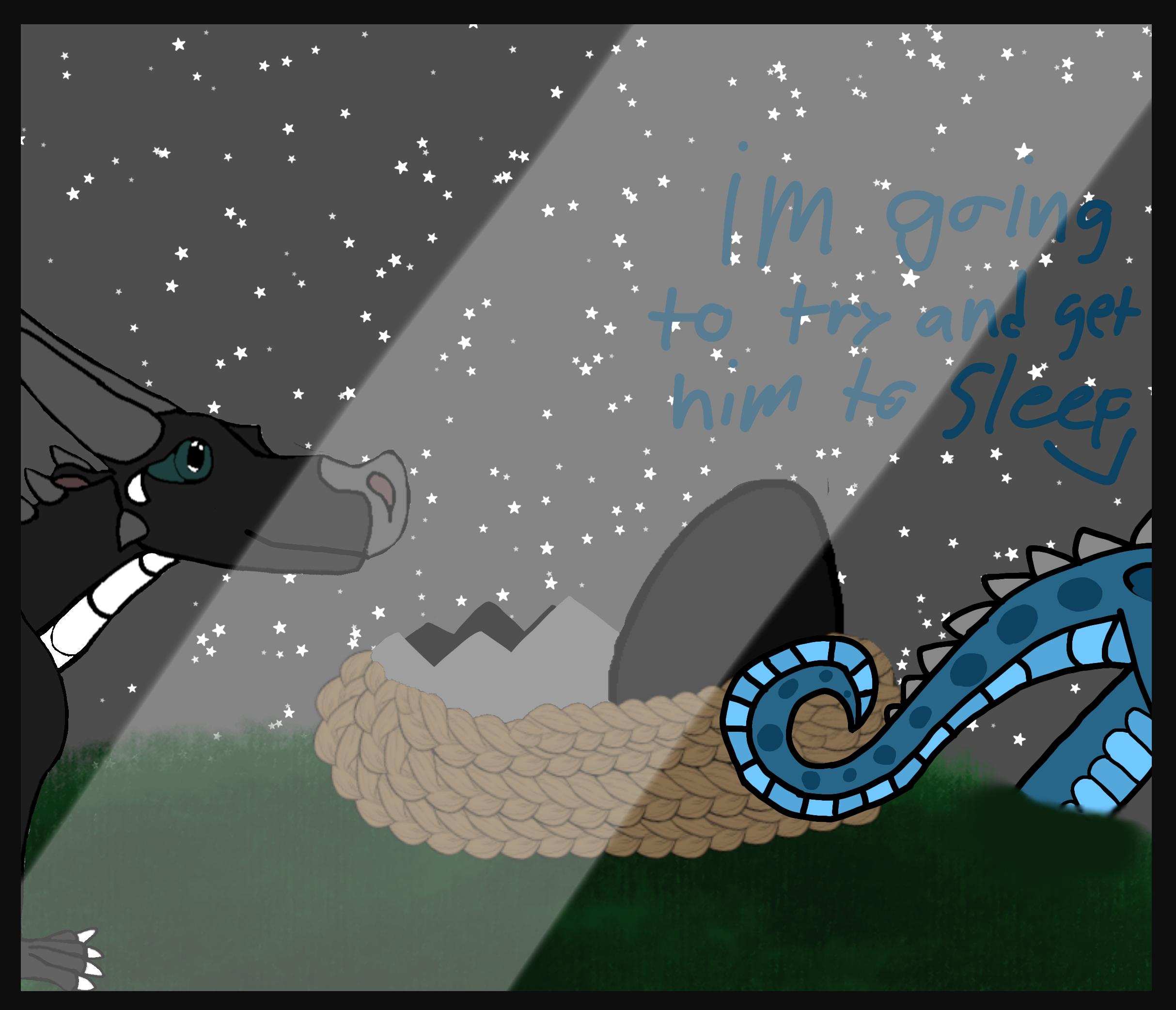 The Blue Egg Episode 3 The power (cringe warning!) - ibisPaint