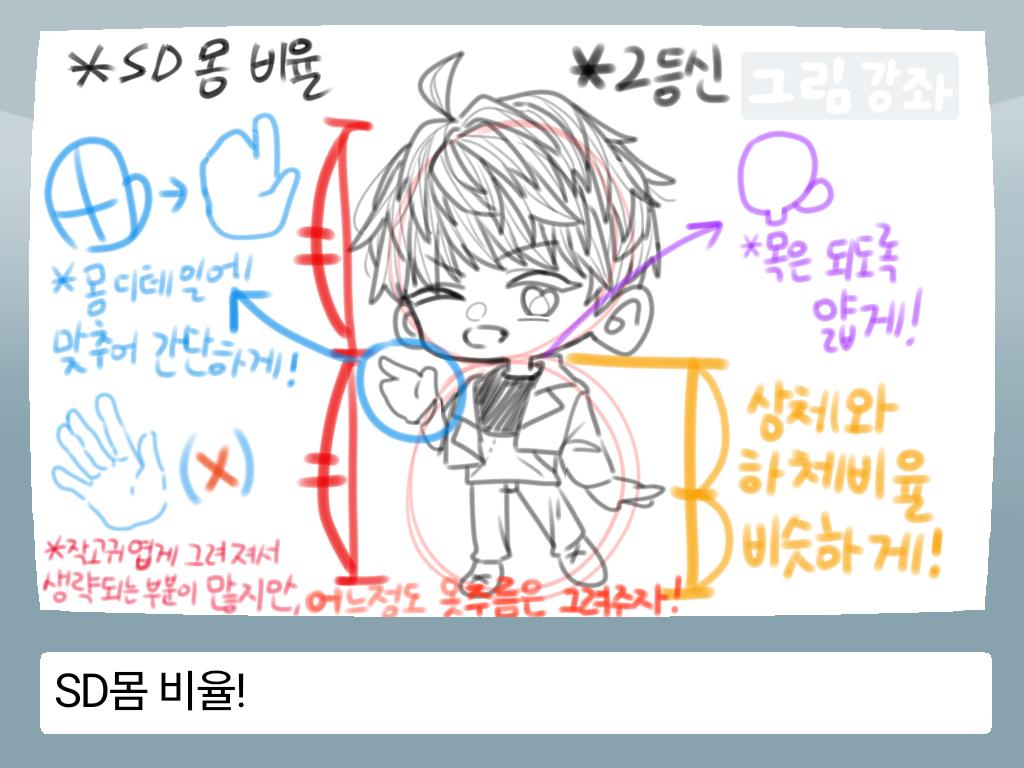 간단한 그림 강좌 4화 Q: SD/LD 비율 - ibisPaint