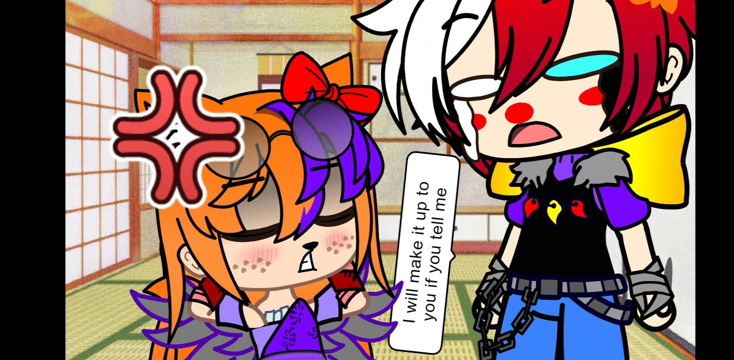 Noah(ennard) and liz fighting Episode 11 Liz is mad at noah(ennard) - ibisPaint