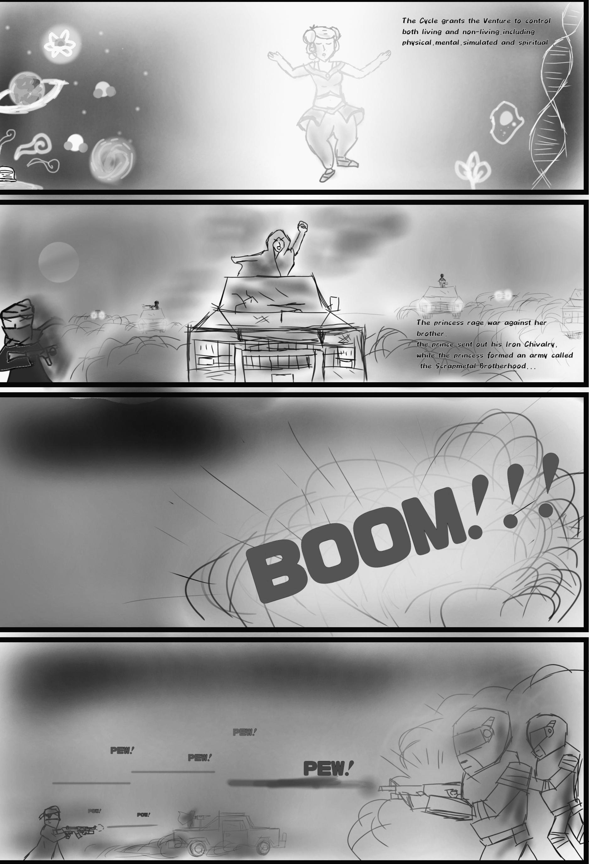 Firepower Raiders Vol. I Episode 1 30 Prologue - ibisPaint