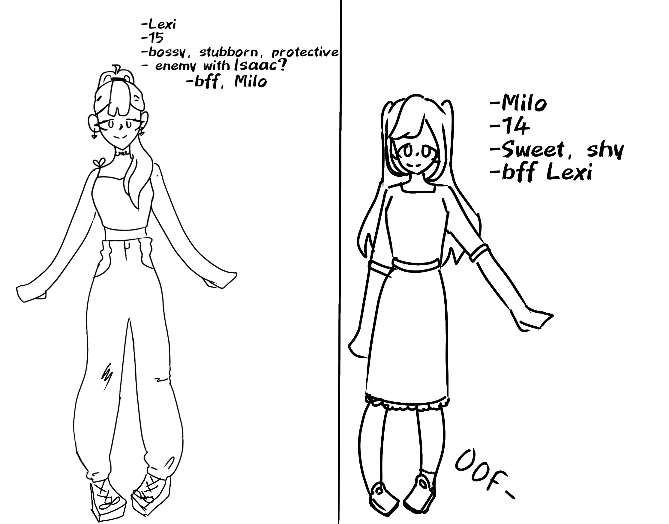 Flick-Flick FLÎCKER Chapter•4 Characters So Far - ibisPaint