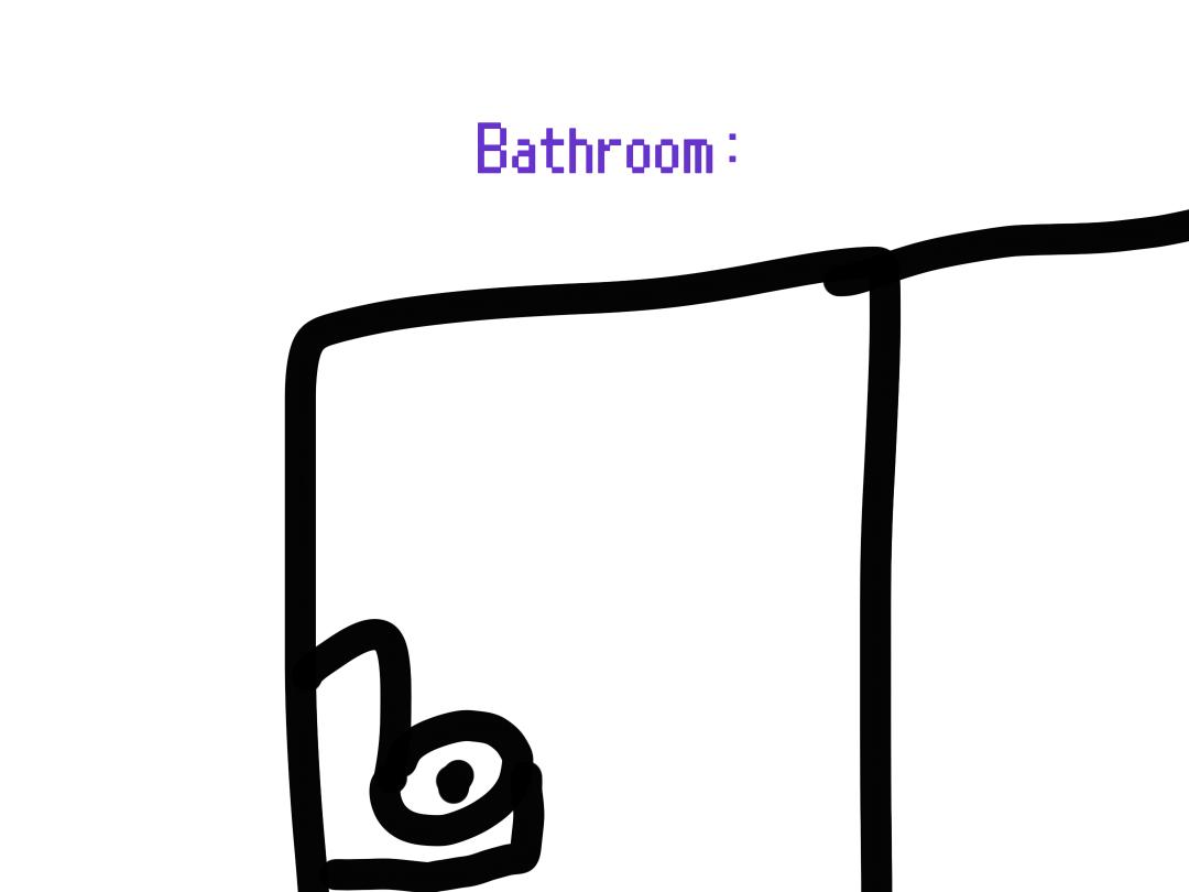 Sibling dynamic Disturbed 5 Siblings Bathroom - ibisPaint