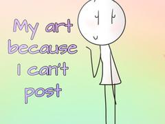 My art because I can’t post it Oof 3 Sketches - ibisPaint