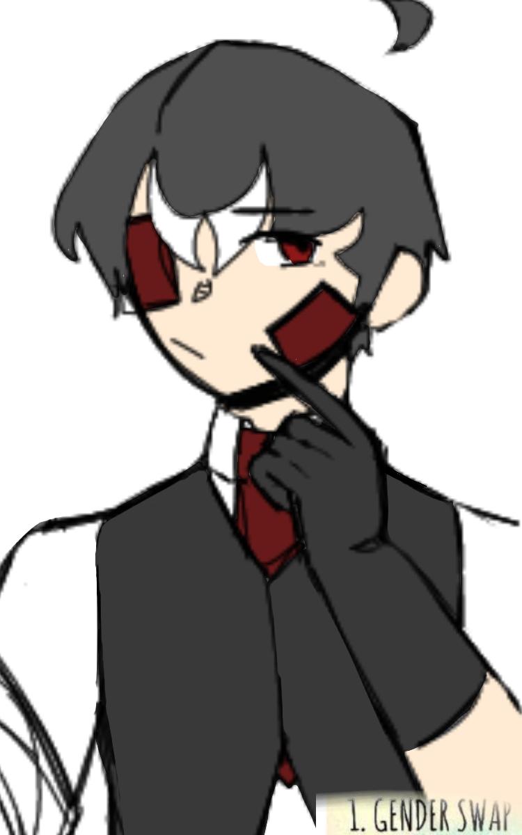 30 day oc challenge Day 1 Genderbend - ibisPaint