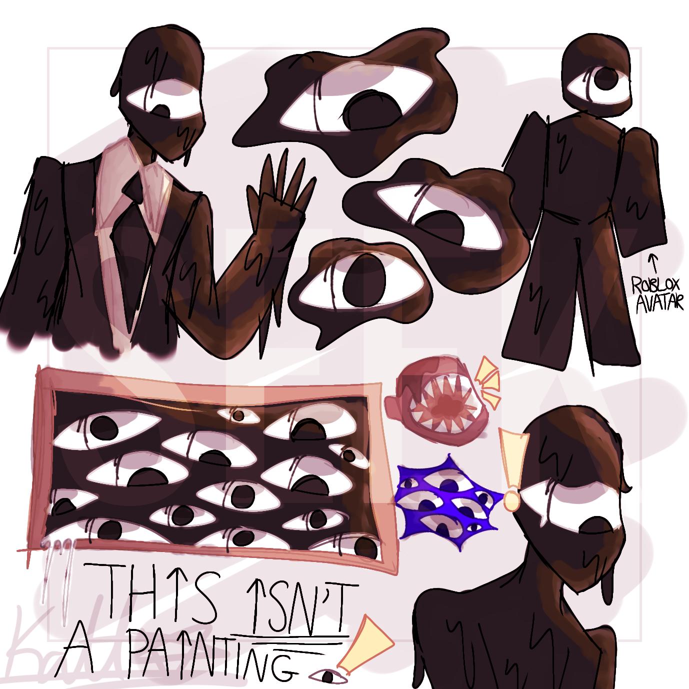 《Here I Come! (DOORS Art)》🍮👁 《Room #3》 👁 - ibisPaint