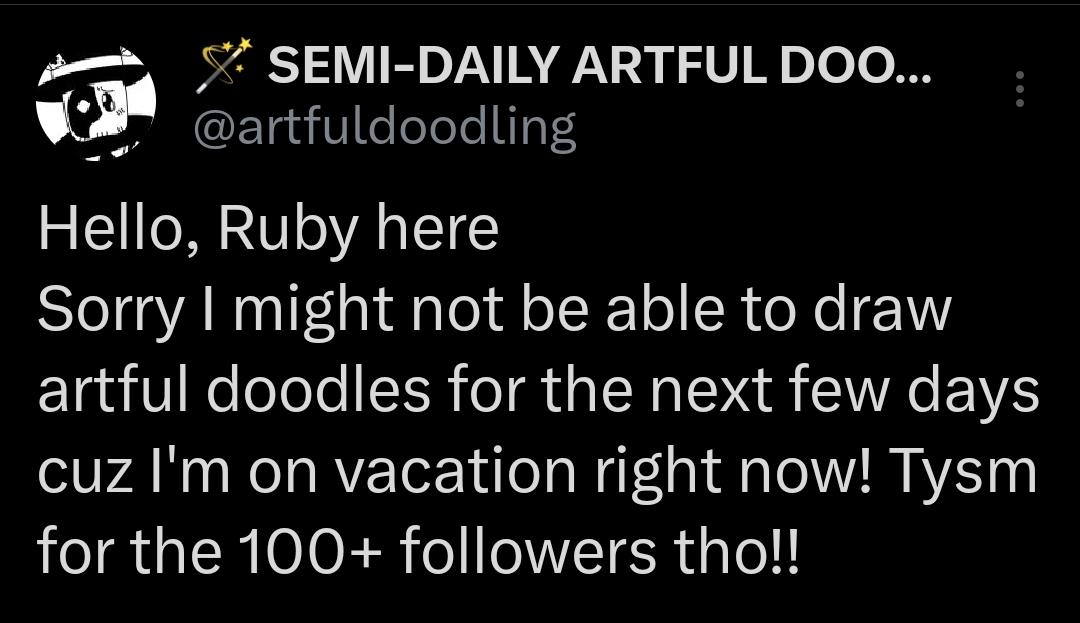 SEMI-DAILY ARTFUL DOODELZ 19 ARTFULS 》 NOTICE + me shifting - ibisPaint