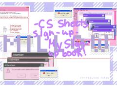 -CS sheets Sign Up- Art Book! - ibisPaint