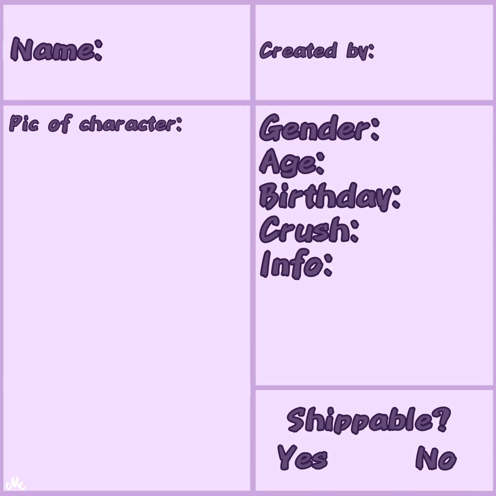 Episode No. 4 Mhm character sheets! - ibisPaint