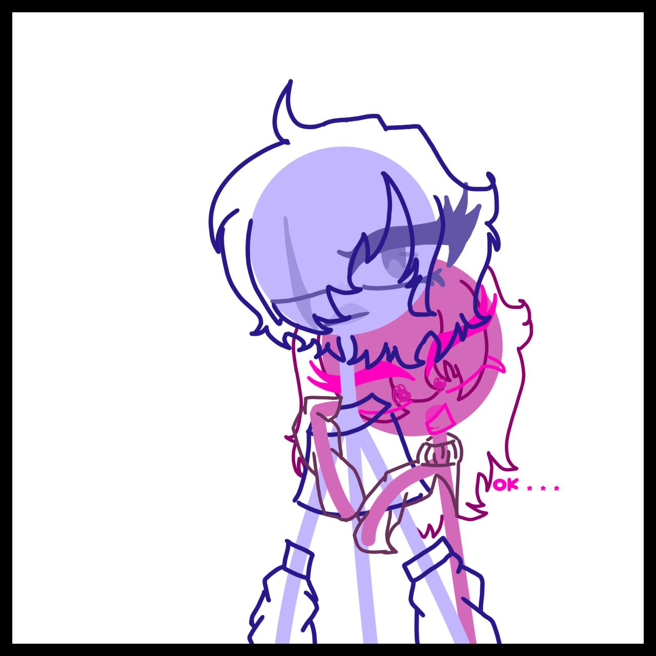 ️ 𝕱ℴ𝖗𝒷𝖎𝒹𝖉ℯ𝖓 𝖑ℴ𝖛ℯ 🚫 Stella killed 4- Shopping 2 - ibisPaint