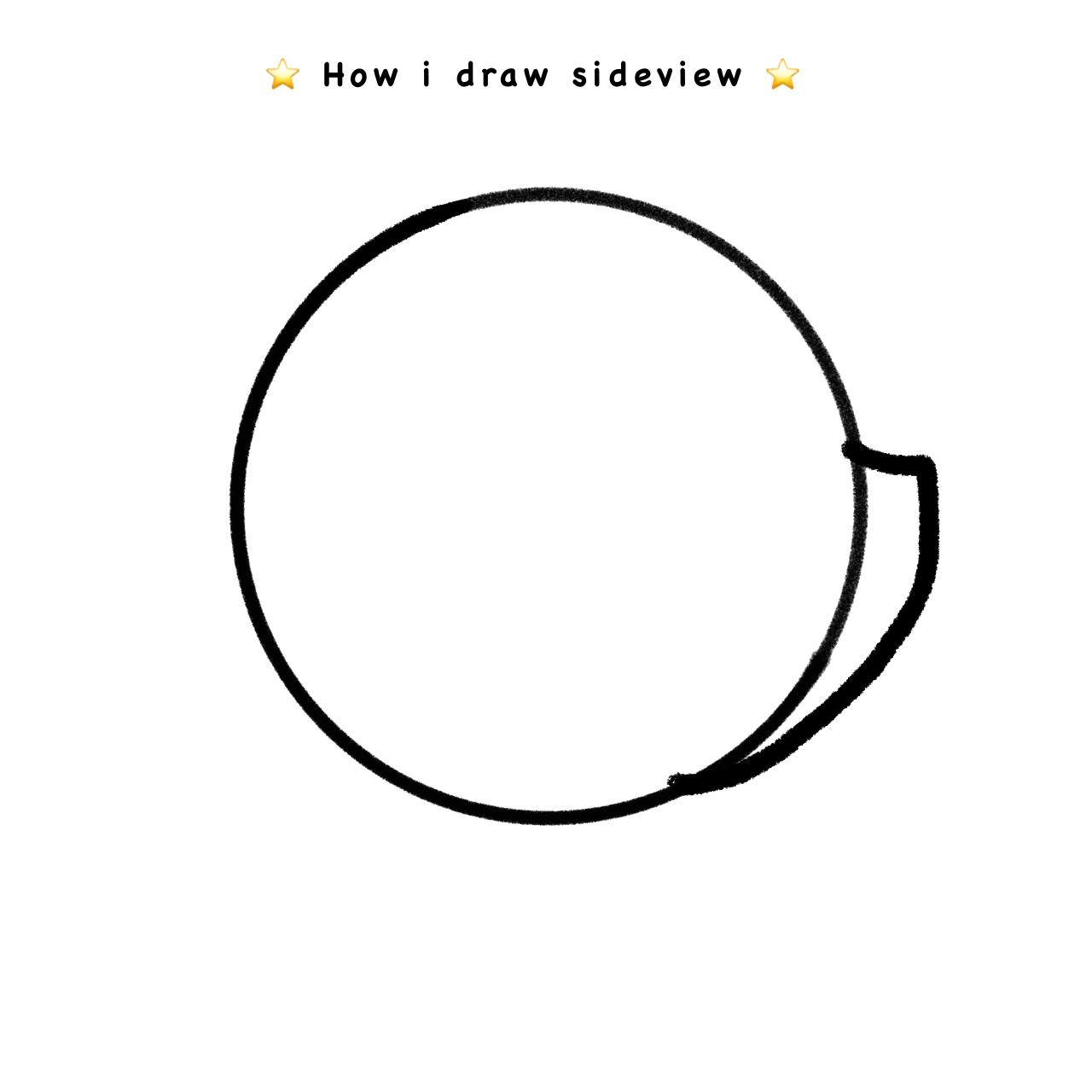 Amazing Digital drawings(end) 142) Side view tut - ibisPaint