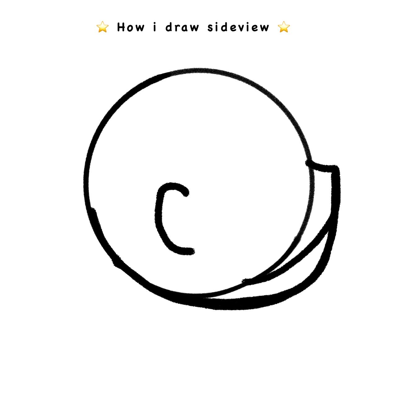 Amazing Digital drawings(end) 142) Side view tut - ibisPaint