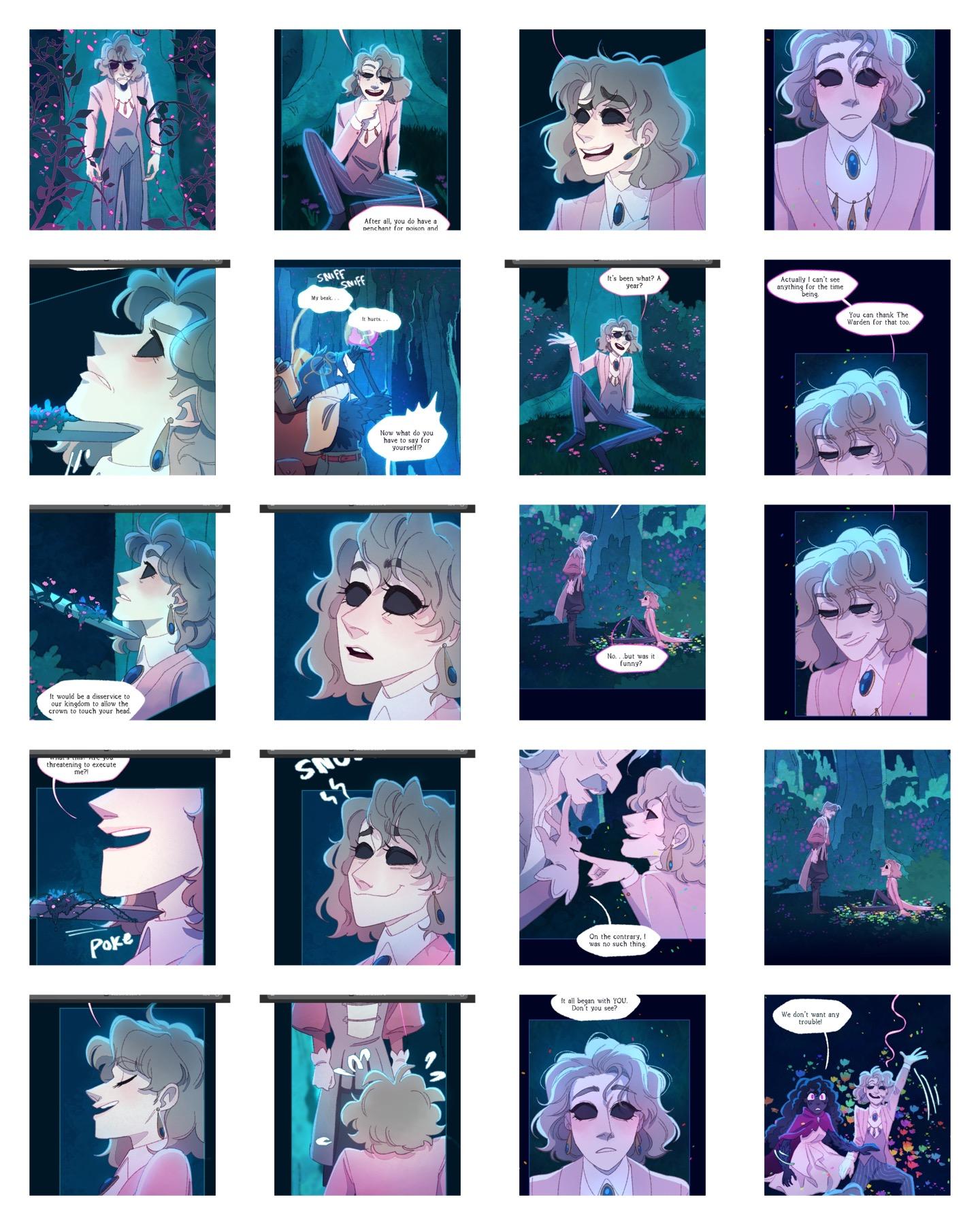 Amazing Digital drawings(end) 27) SEB,PRINCE SEB, + THE CROWS - ibisPaint