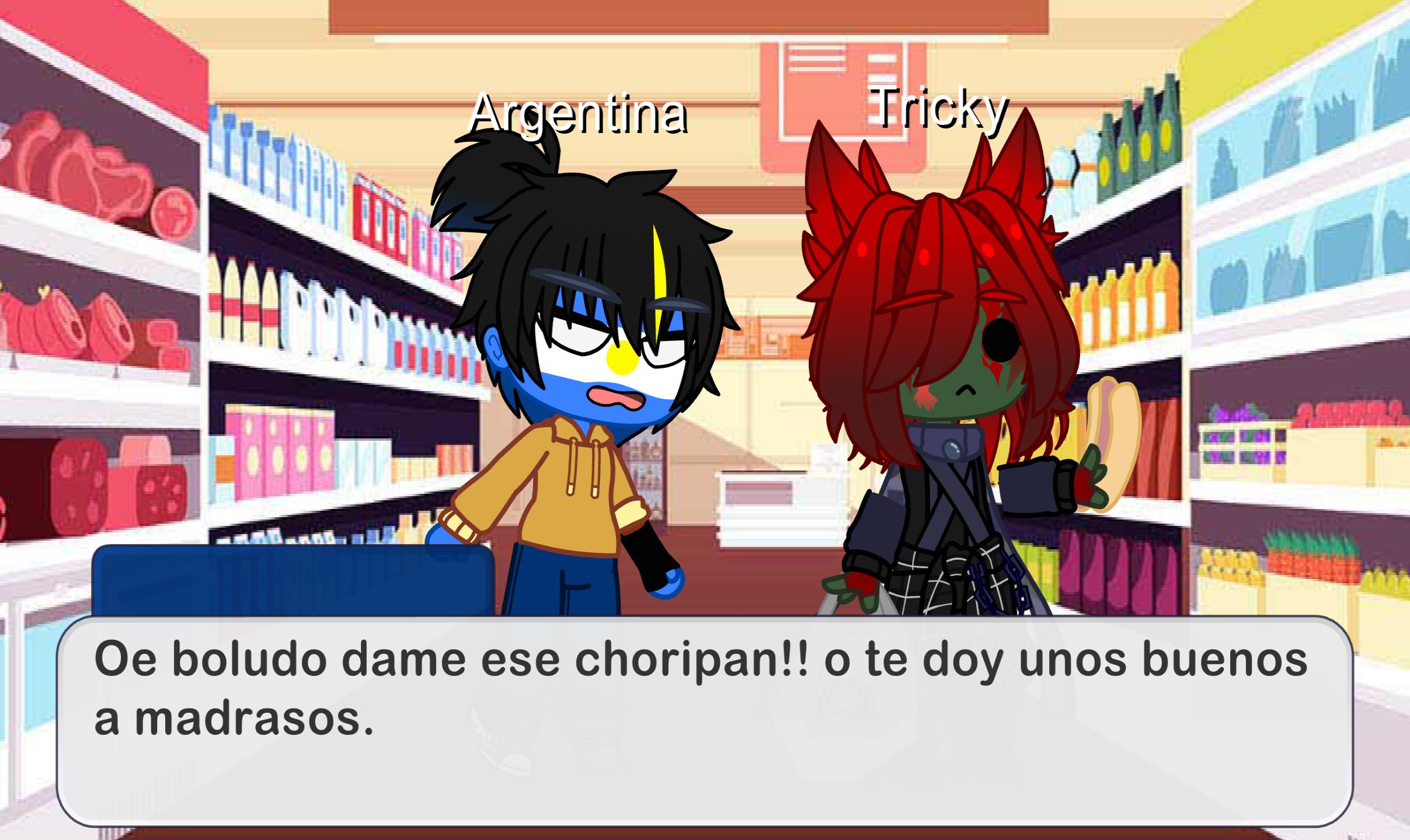 Cosas random XD ¿Episodio 2 Desmadre en el mercado - ibisPaint
