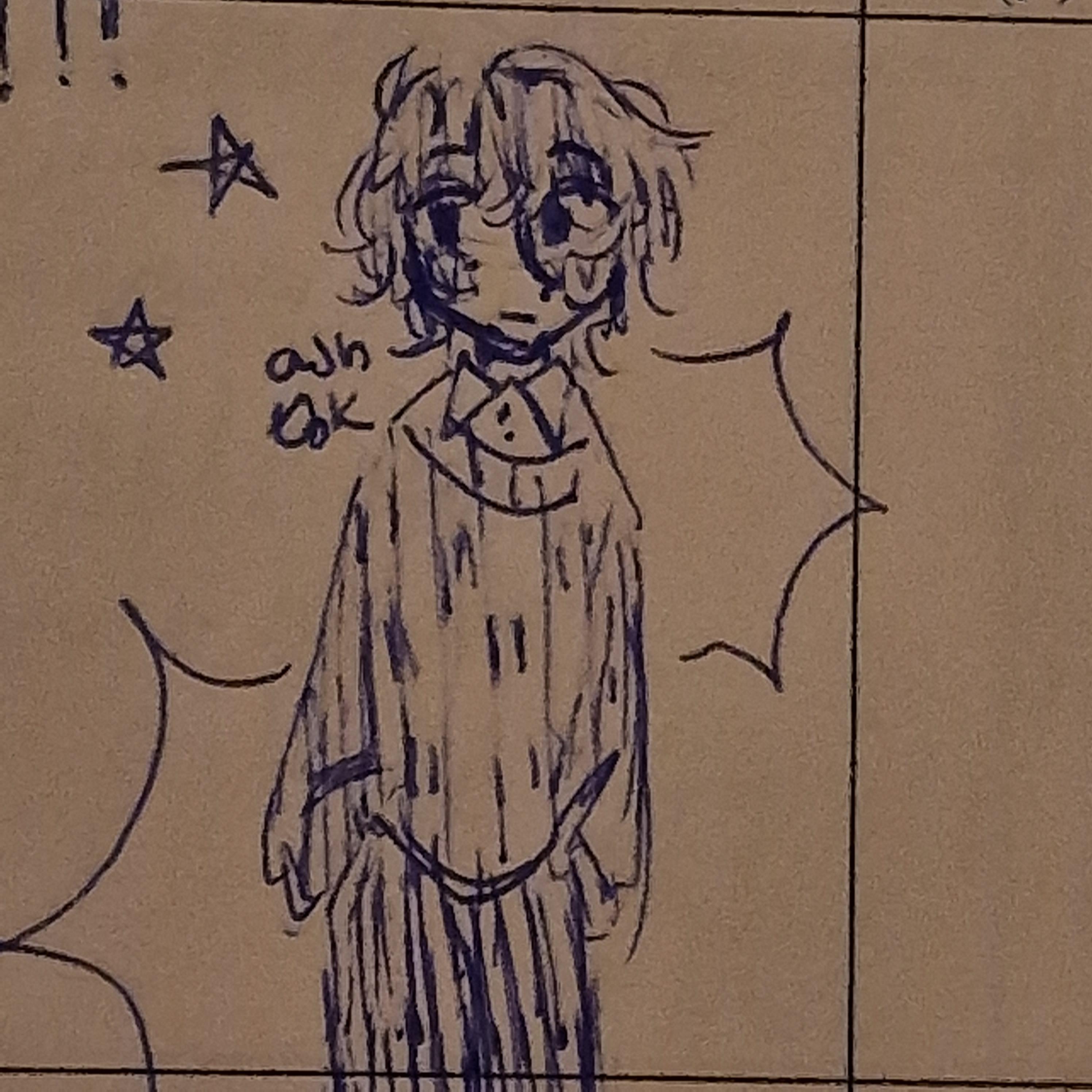 spontaneous bread kaboom 13th bread kaboom // Silly school doodles n wip:3 - ibisPaint