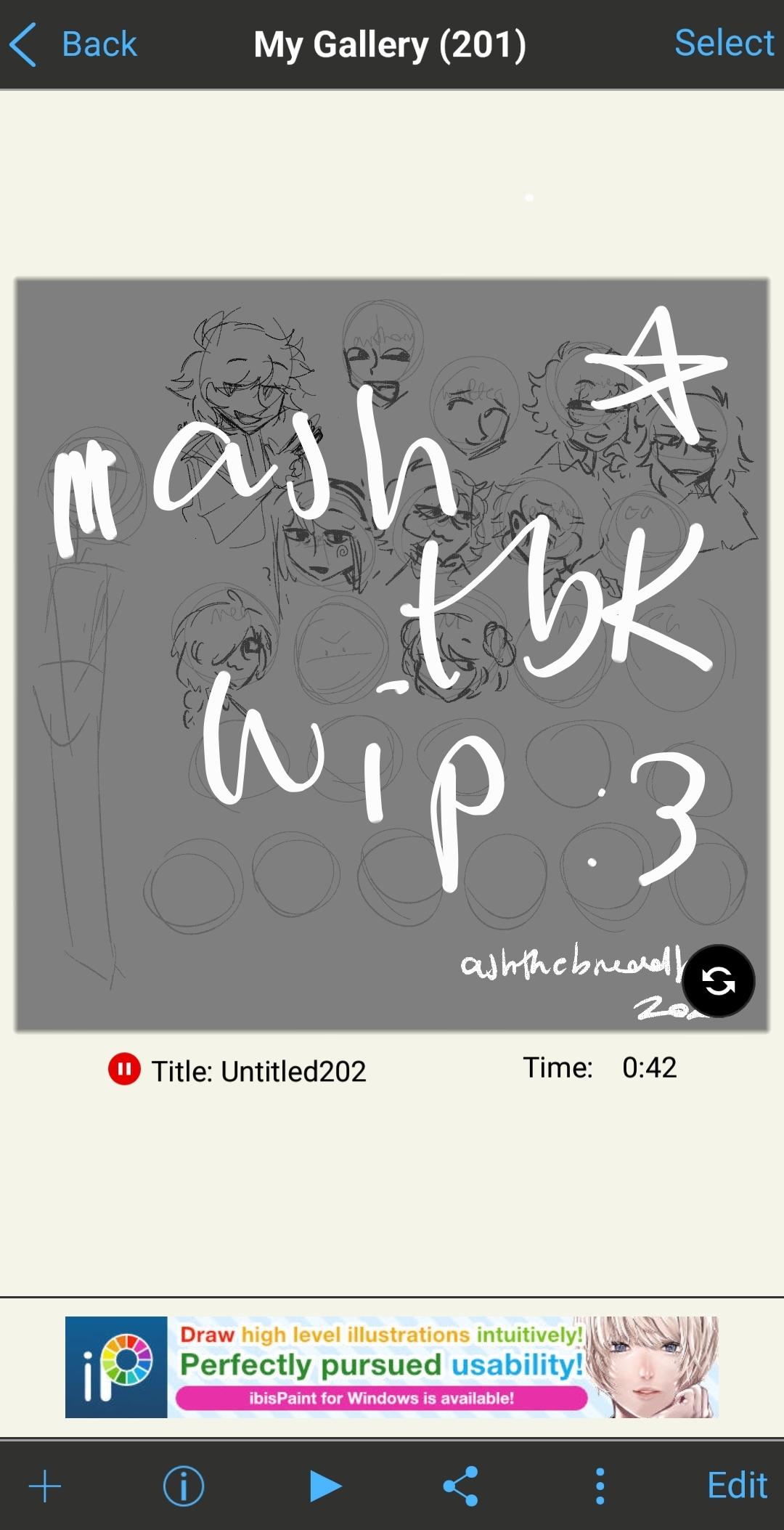 spontaneous bread kaboom 5th bread kaboom // Wips n annon q&a:3 - ibisPaint