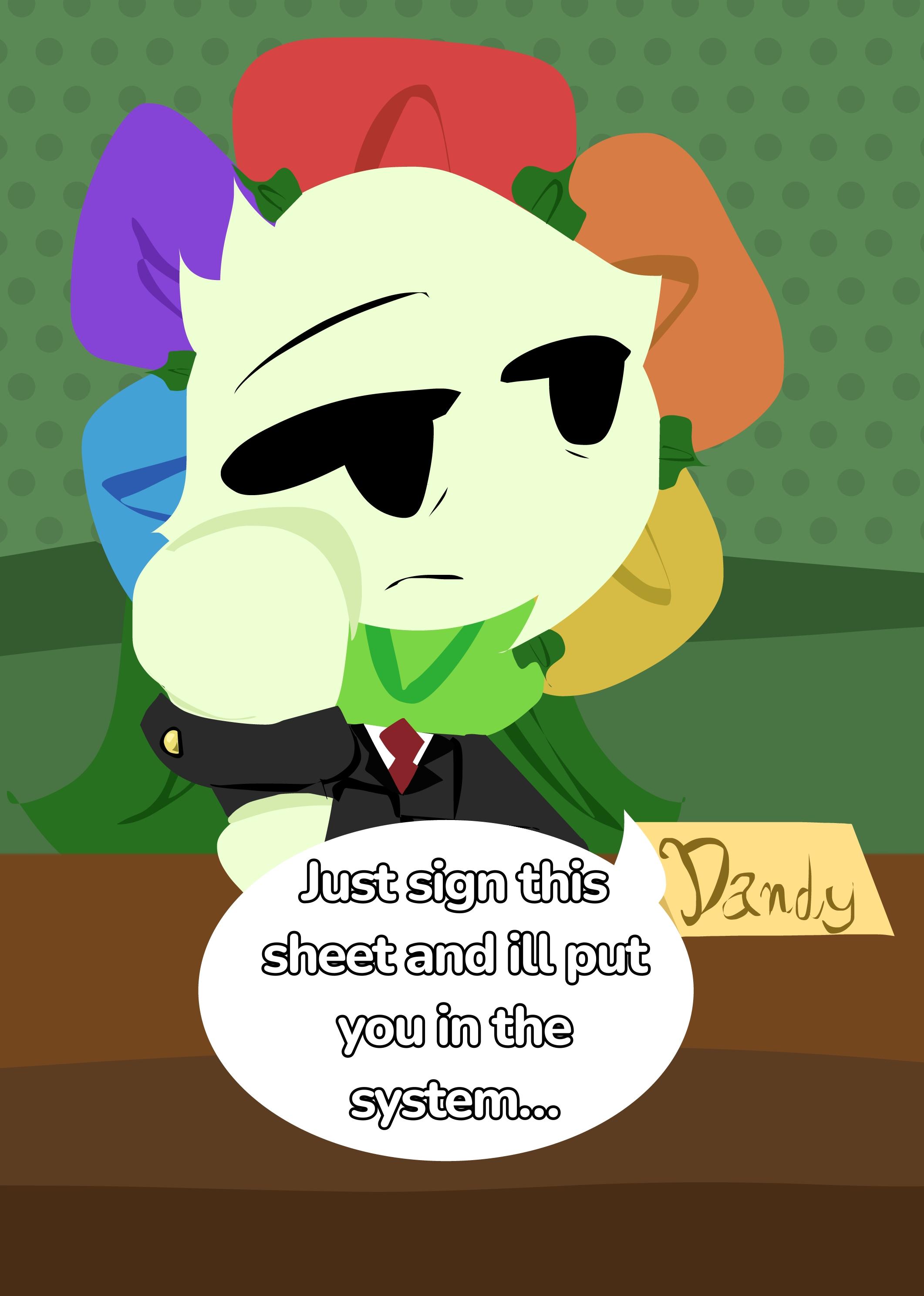 Dandy’s Highschool Bell 1.) Introductions/CS’s - ibisPaint