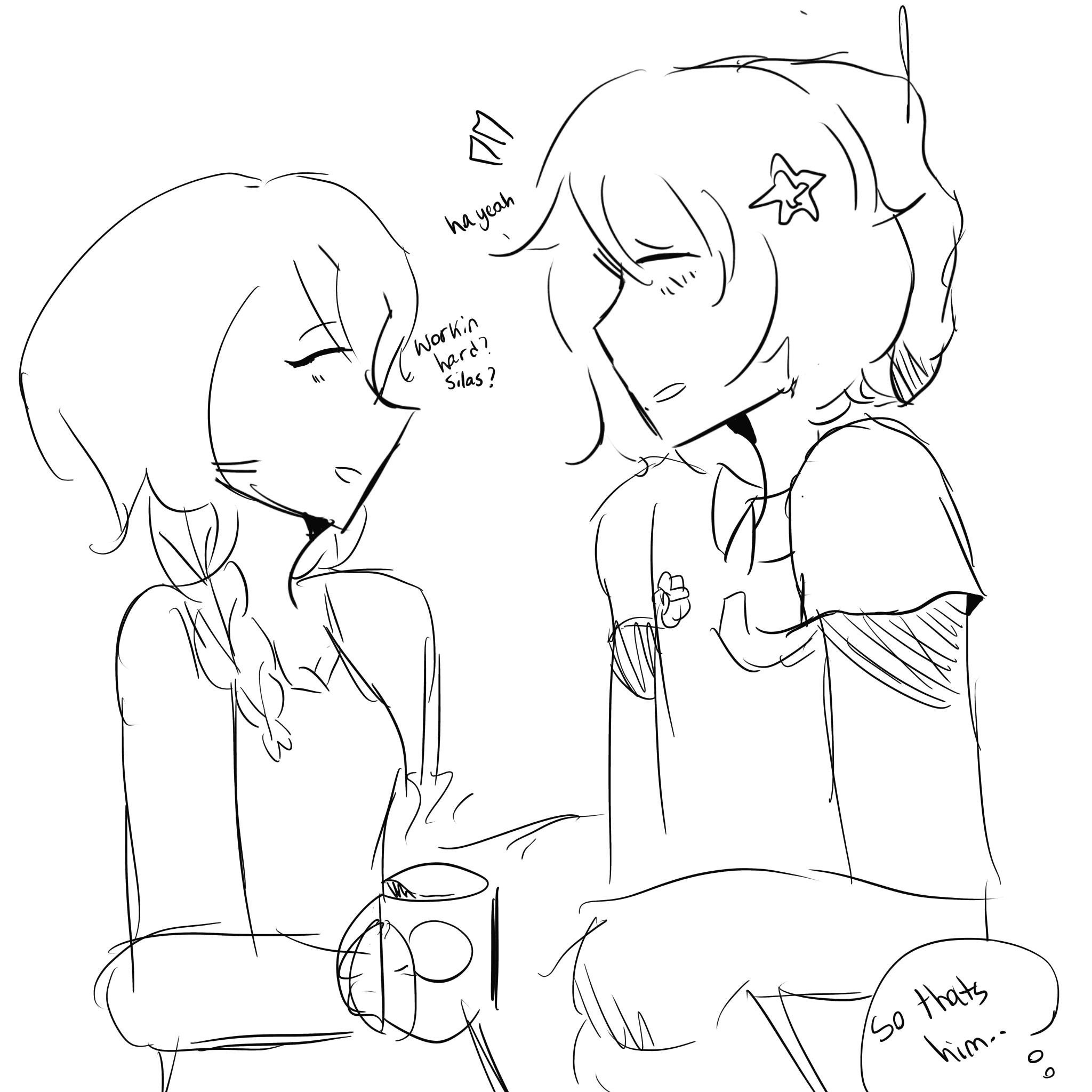 A fatal connection Episode 4 Episode 3~ - ibisPaint