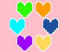 Ask the six souls {Undertale} 1 - My version of the six. - ibisPaint