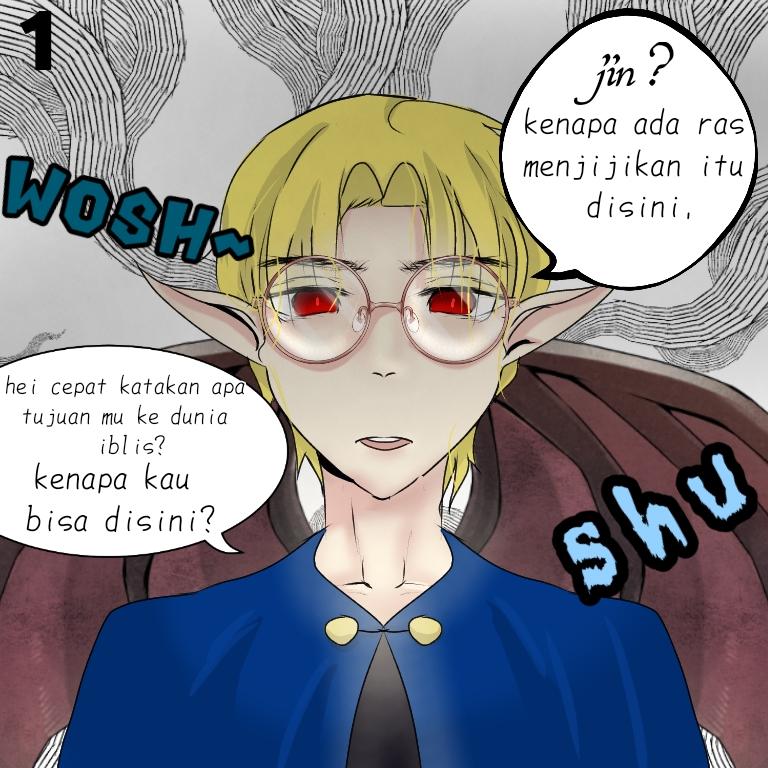 Malaikat dan iblis Episode 1 Episode 1 - ibisPaint