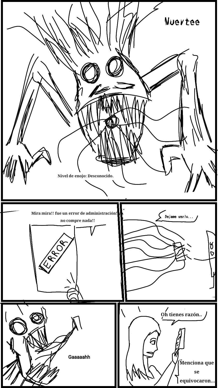 Cómic muy random Cosa Random 2 Problemas de carácter - ibisPaint