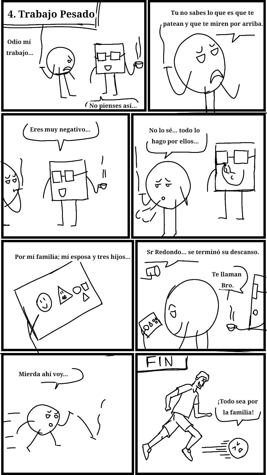 Cómic muy random Cosa Random 2 Problemas de carácter - ibisPaint