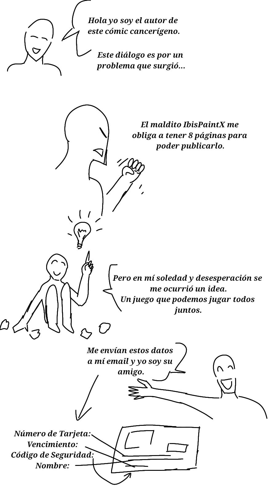 Cómic muy random Cosa Random 2 Problemas de carácter - ibisPaint