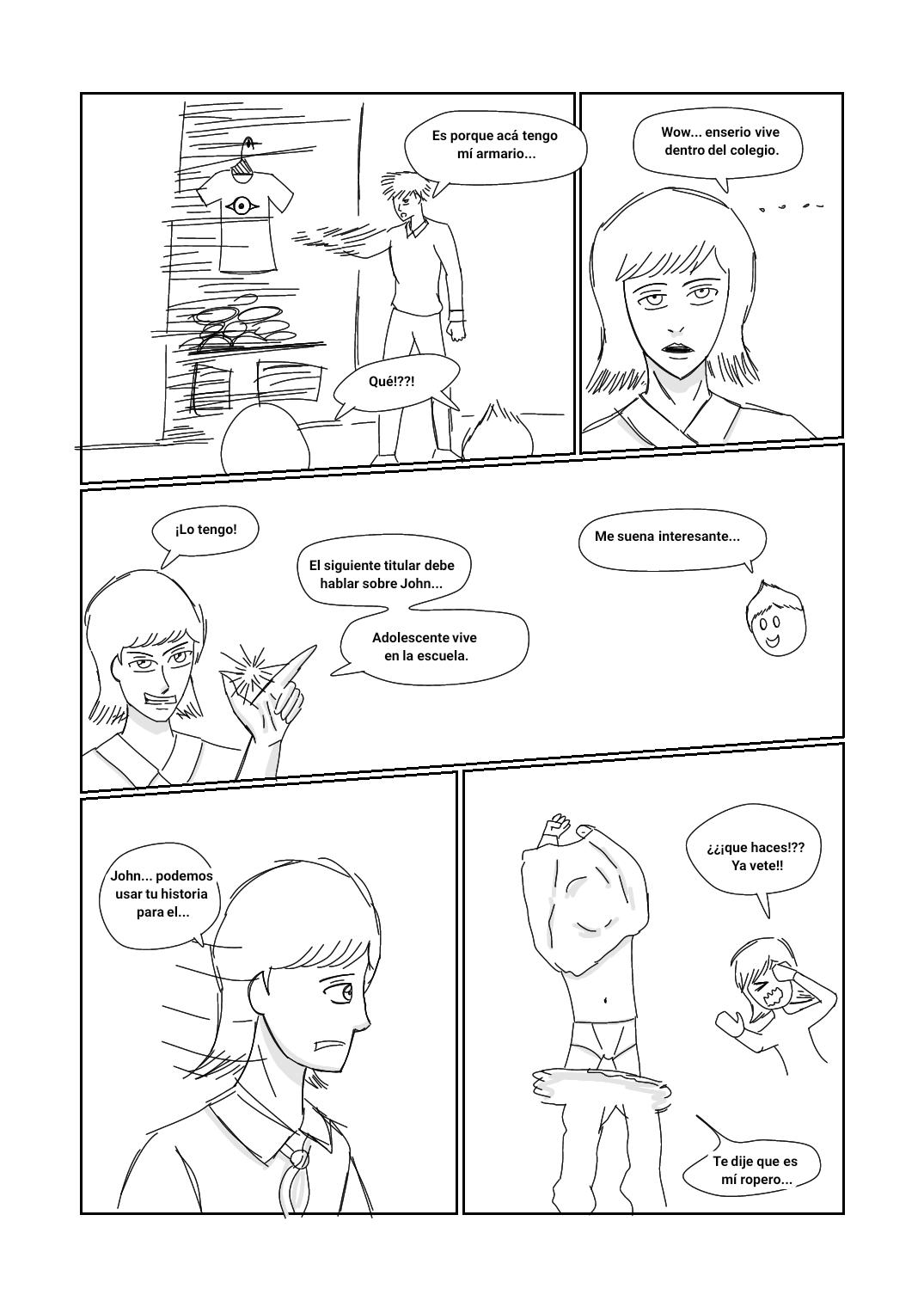 Cómic muy random Cosa Random 5 Problema de Luana - ibisPaint