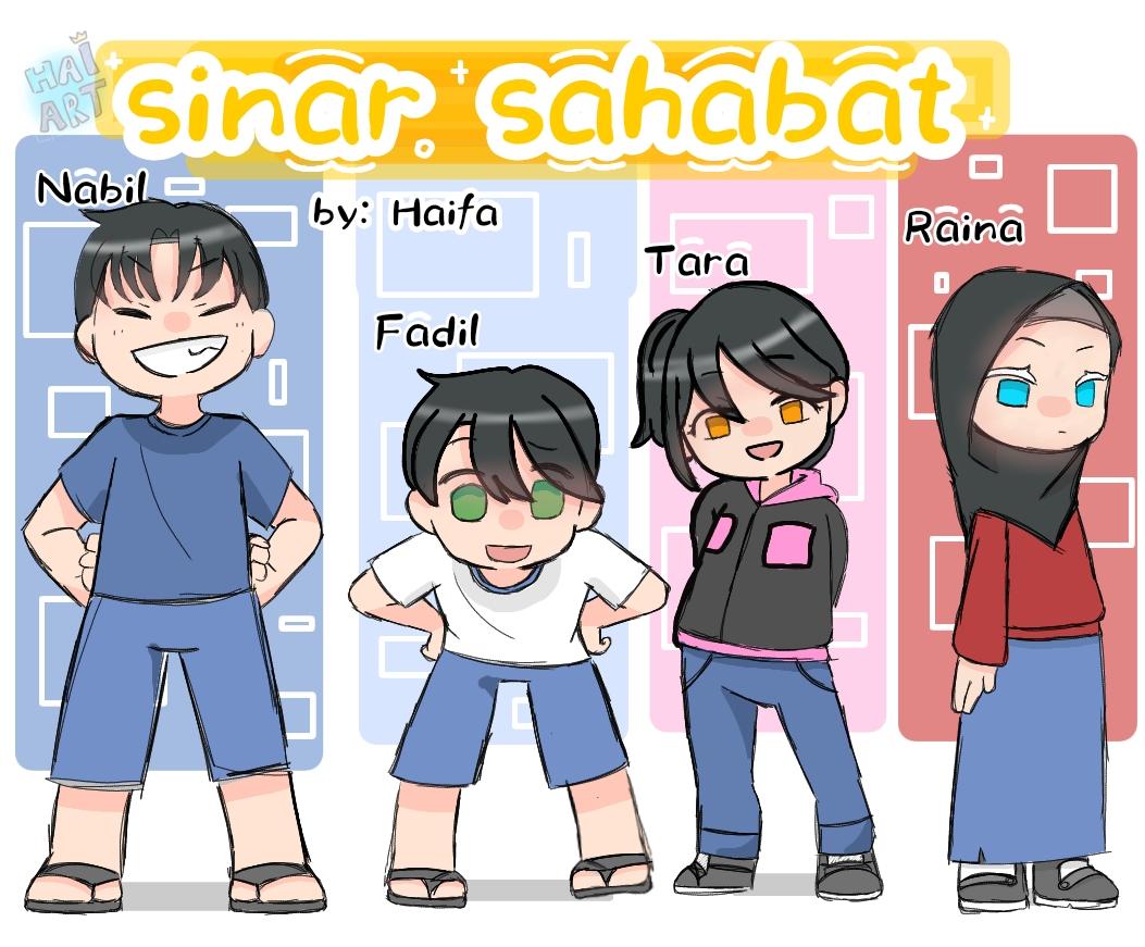 Sinar sahabat 🌟 Episode 1 Mancing 🐟 - ibisPaint