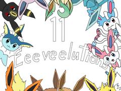 11 Eeveelutions Episode 6 “Good listener” - ibisPaint