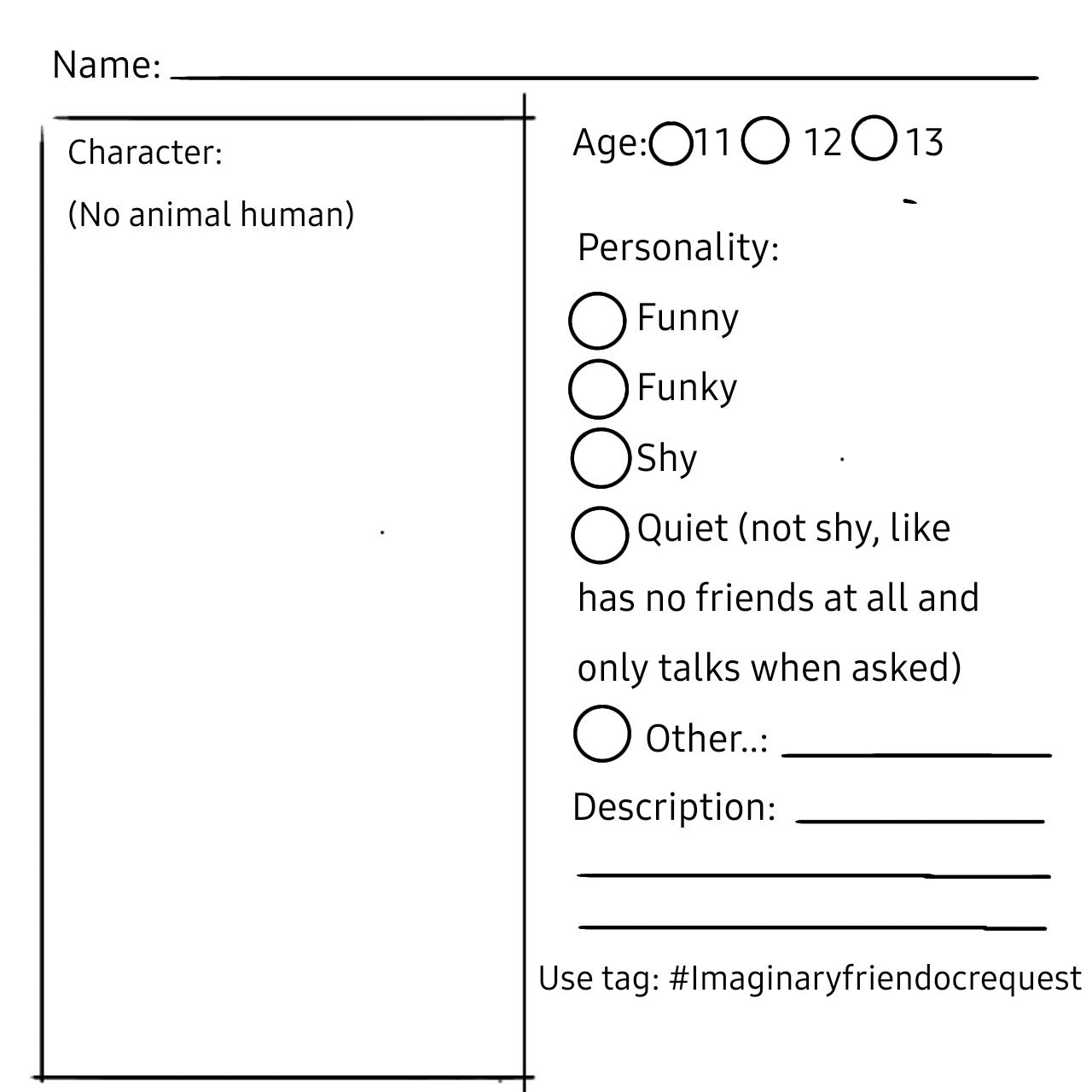 My Imaginary "Friend" (old) Episode 10 | OC form - ibisPaint