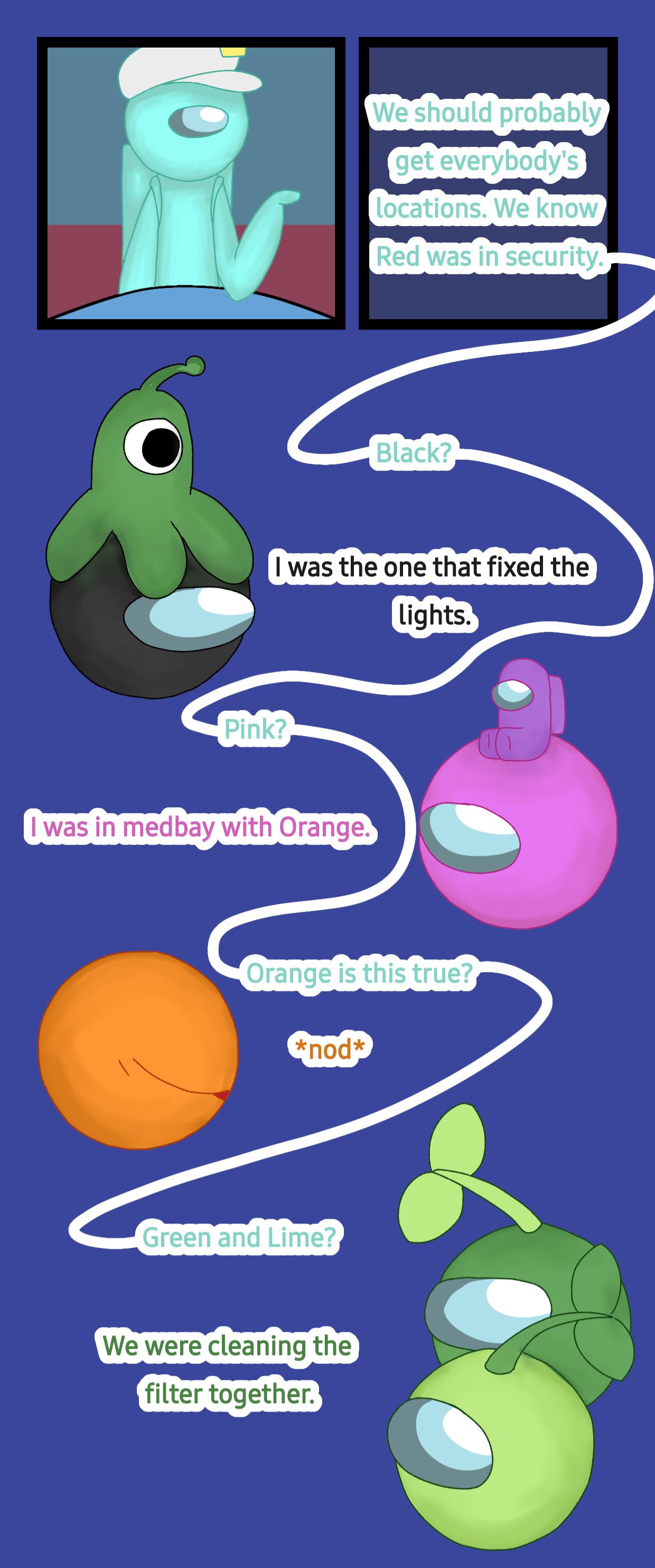 Something Among us Chapter 14 - Locations II - ibisPaint