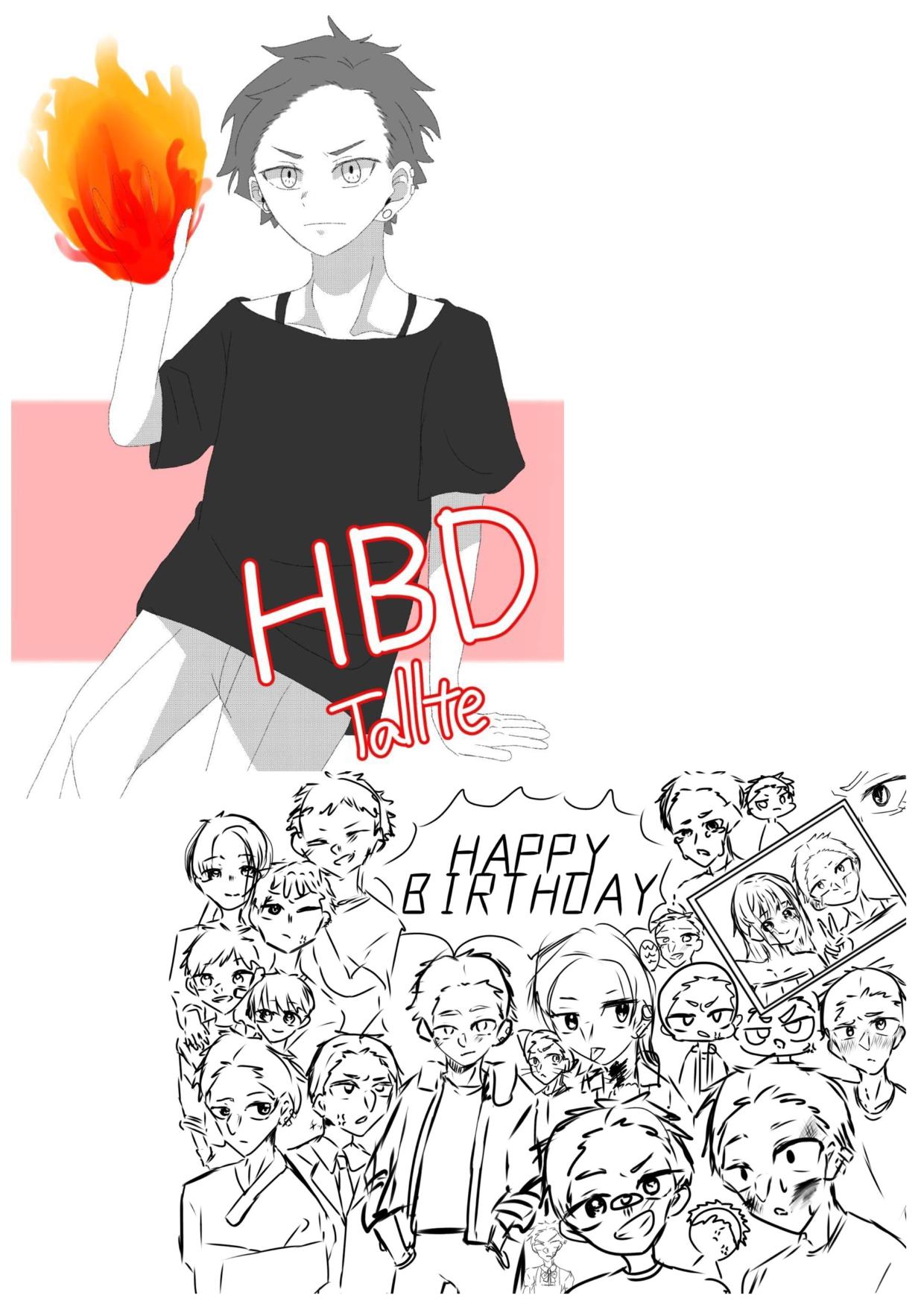 ぶたもちの棚 36段目 【HBD】タルトくぅん - ibisPaint