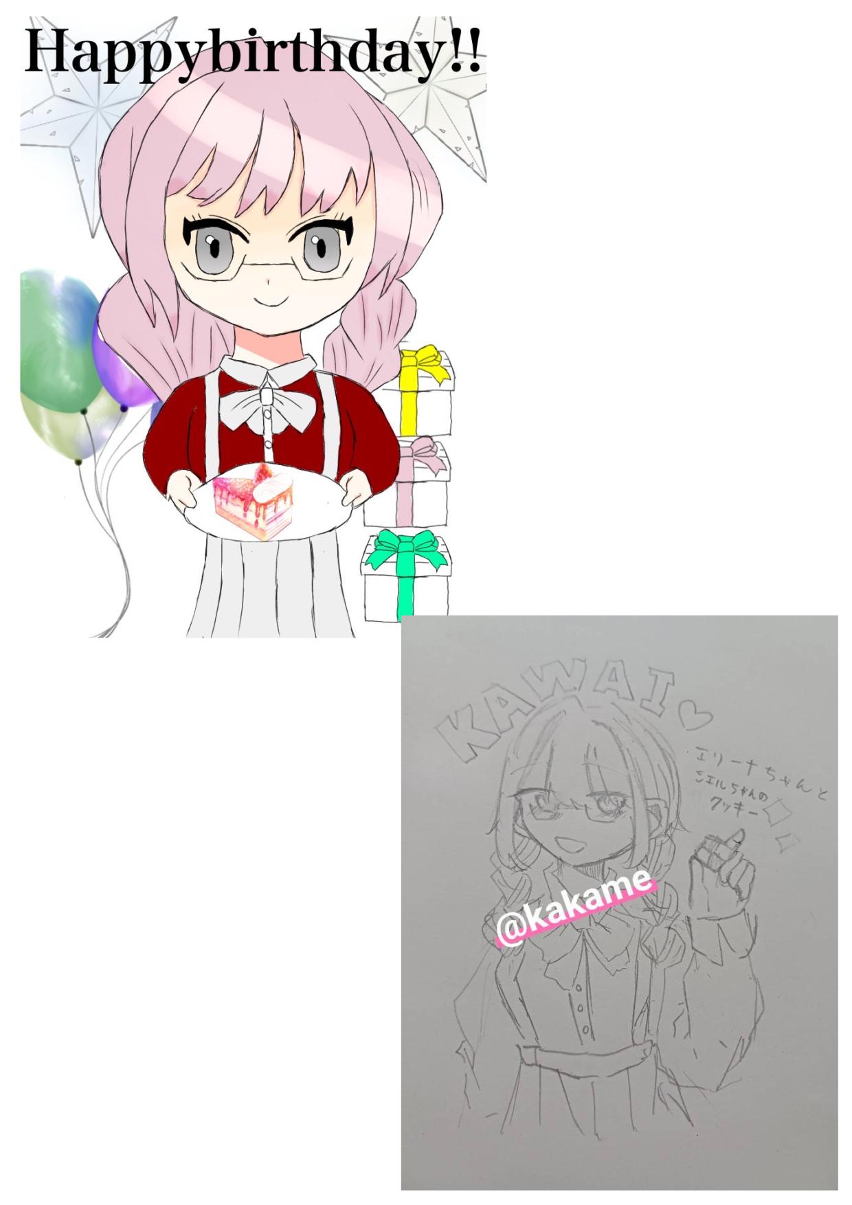 ぶたもちの棚 36段目 【HBD】タルトくぅん - ibisPaint